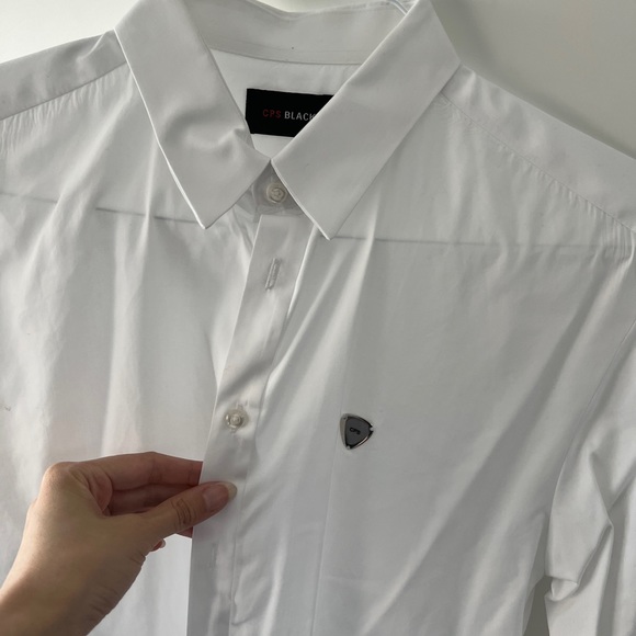 Chaps | Shirts | Cps Chaps Men Shirt In White M | Poshmark